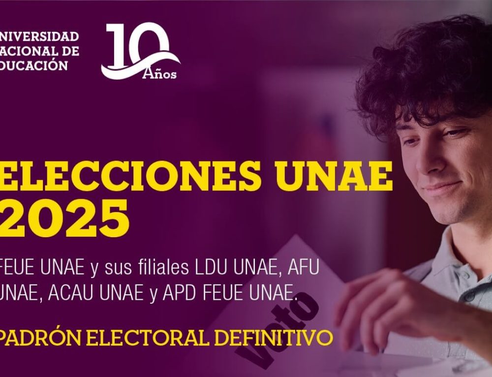 UNAE ofrece 3 carreras en línea | UNAE