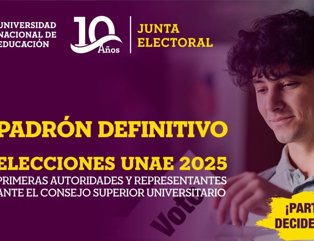 UNAE ofrece 3 carreras en línea | UNAE